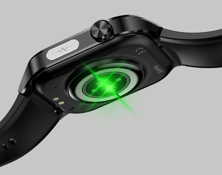 Lazird > ZEGAREK SMARTWATCH AMOLED EKG POMIAR CUKRU CIŚNIENIE TEMPERATURA